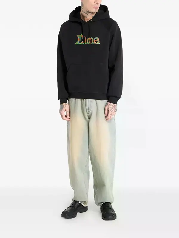 DIME Classic Craft Logo Hooded Sweatshirt - Black
