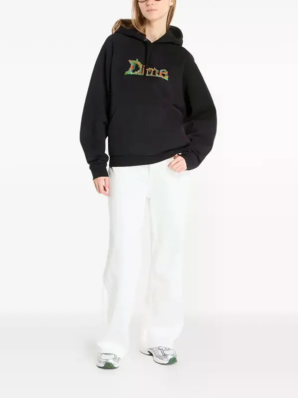 DIME Classic Craft Logo Hooded Sweatshirt - Black