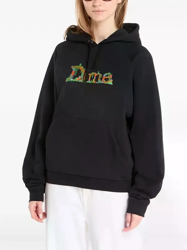 DIME Classic Craft Logo Hooded Sweatshirt - Black