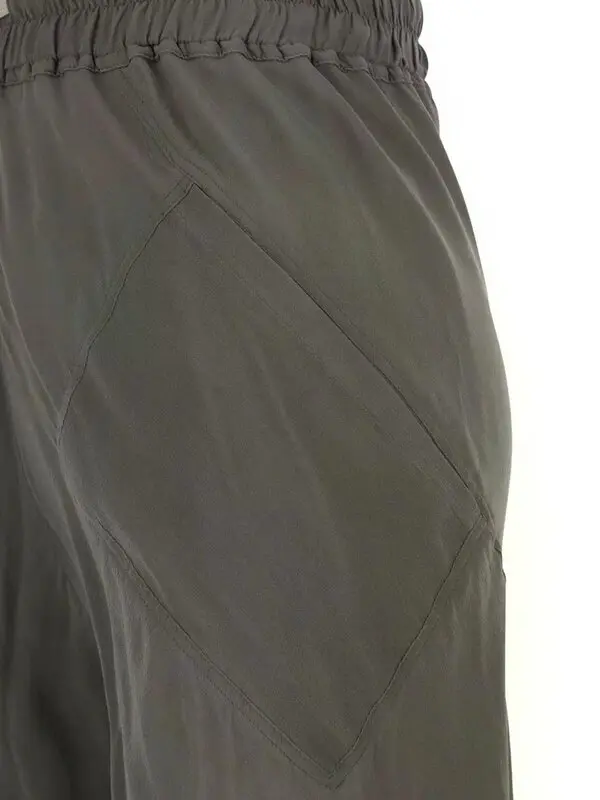 Rick Owens Drawstring Flared Trousers