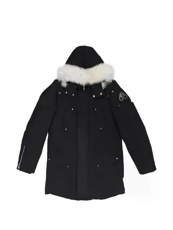 Moose Knuckles Original Stirling Parka Coat - Black