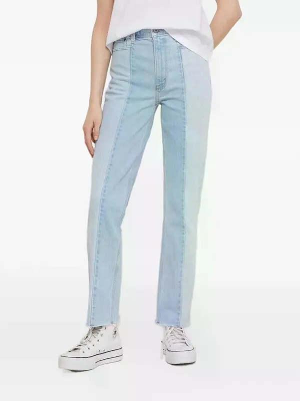 Abercrombie Paneled Frayed Jeans
