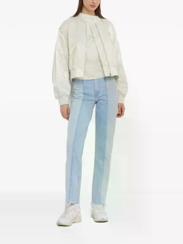 Abercrombie Paneled Frayed Jeans