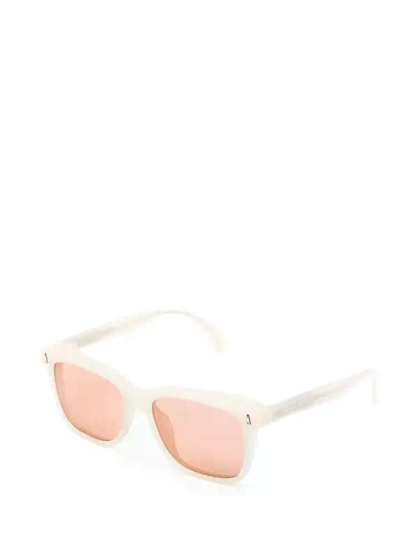 Moncler Square Valaire Sunglasses - Neutrals