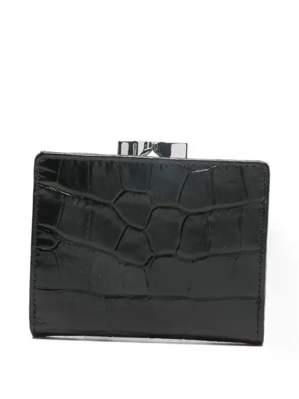 VIVIENNE WESTWOOD Small Frame Orb Embossed Wallet