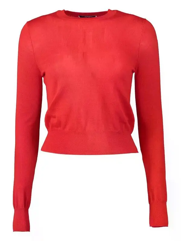 Adam Lippes Ava Fine-knit Jumper - Red
