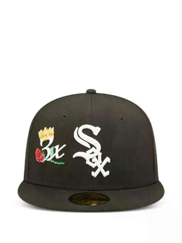 New Era Mlb Chicago Sox 3x Champs 59fifty Fitted Hat - Black