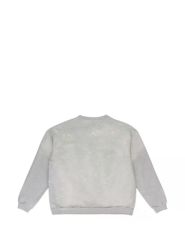 WHO DECIDES WAR Arched Collage Crewneck Sweater