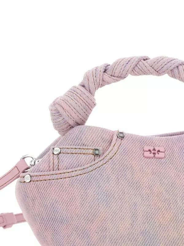 GANNI Mini Bou Denim Tote Bag