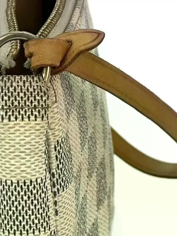 LOUIS VUITTON Damier Azur Canvas Tote Bag