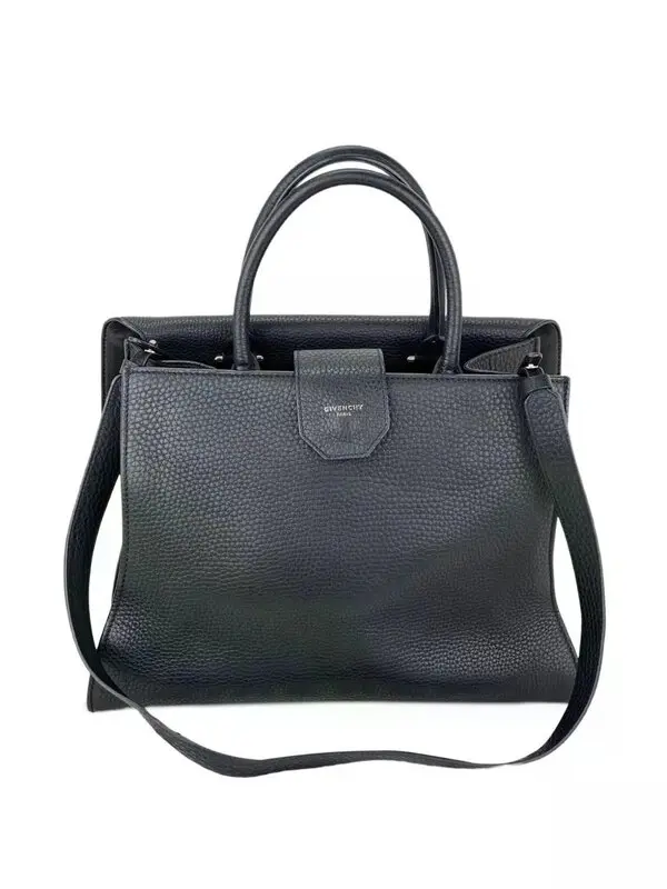 Givenchy Obsedia Leather Tote Bag - Black