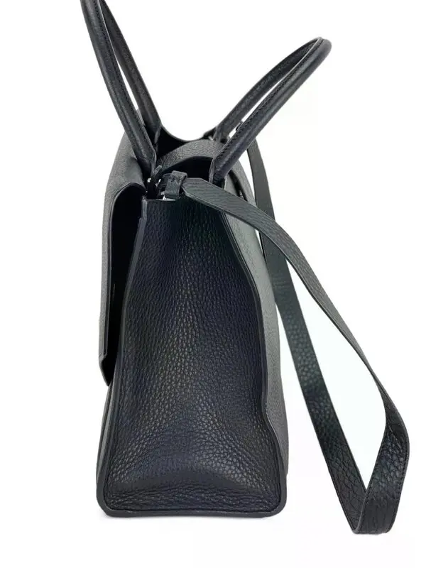 Givenchy Obsedia Leather Tote Bag - Black
