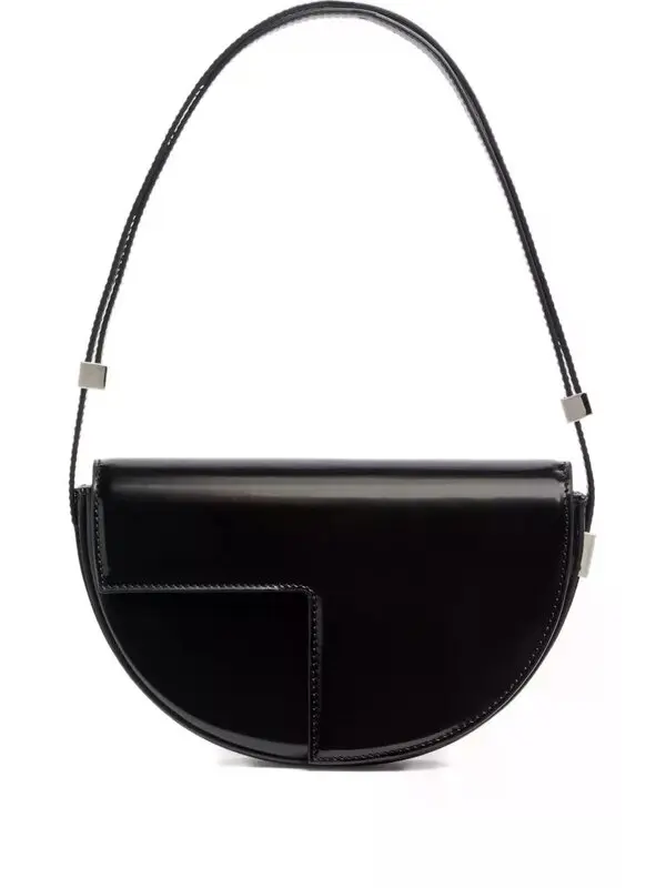 PATOU Le Petit Logo-patch Shoulder Bag - Black
