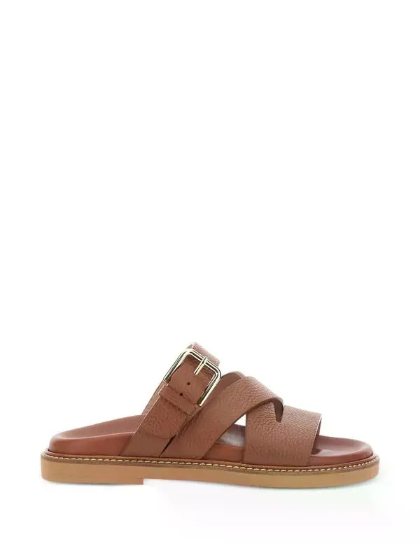 POLLINI Buckle-strap Flat Sandals