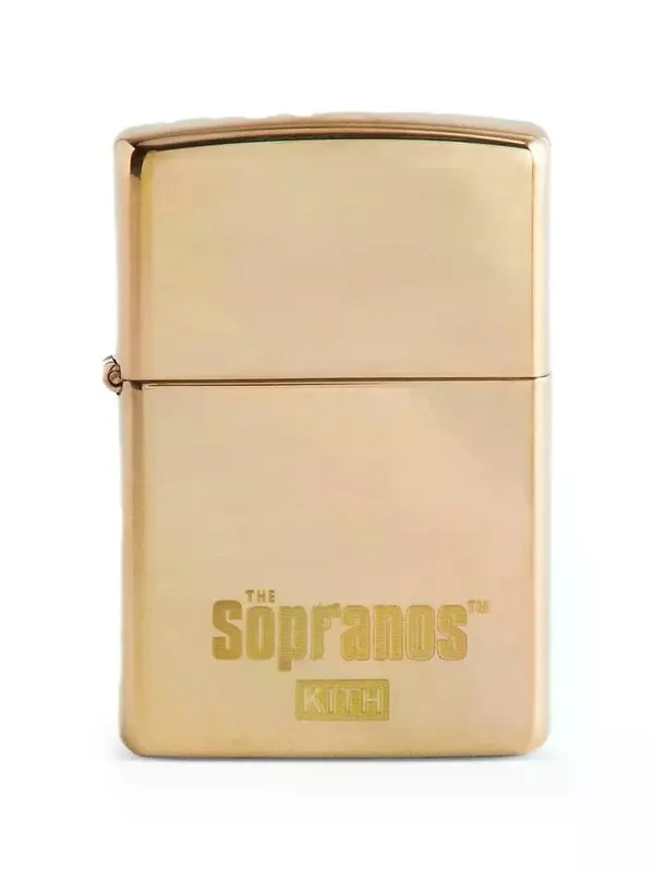 Kith The Sopranos Zippo Lighter - Gold
