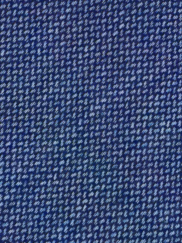 Zegna Textured Tie - Blue
