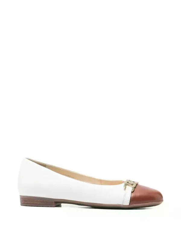 ARA Chain-link Detail Ballet Flats
