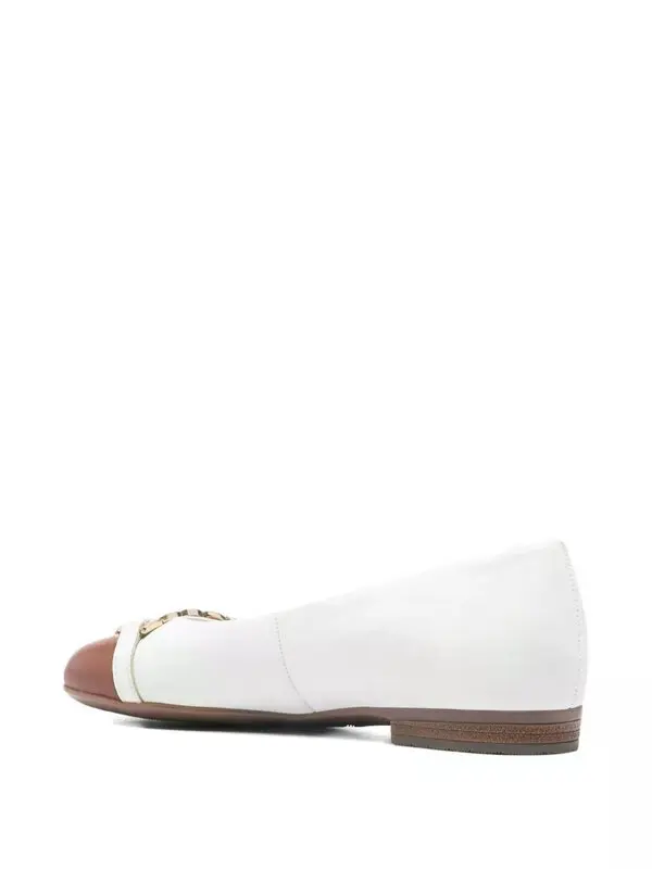 ARA Chain-link Detail Ballet Flats