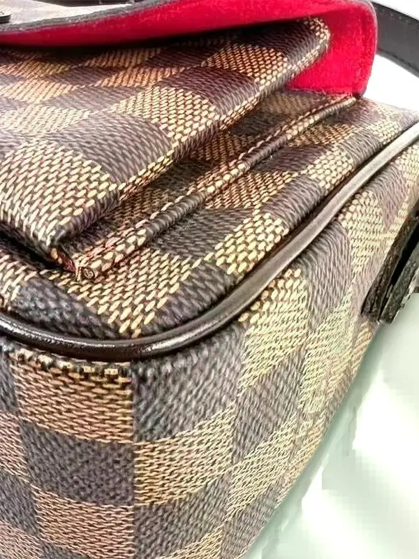 LOUIS VUITTON Ravello Gm Checked Shoulder Bag - Brown