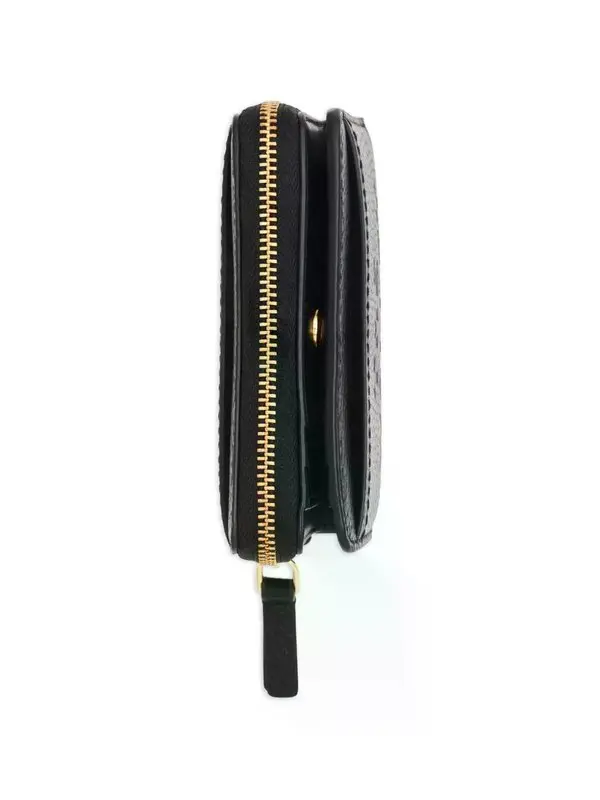Marc Jacobs The Leather Mini Compact Wallet - Black