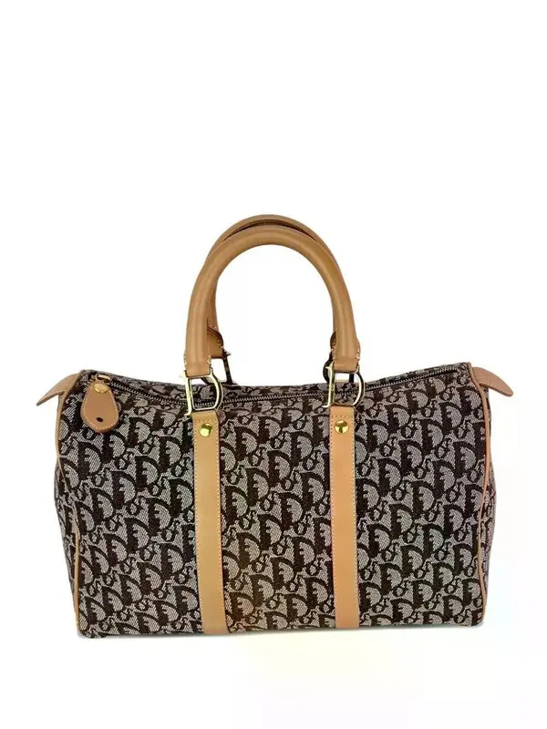 Dior Trotter Diorissimo Handbag - Brown