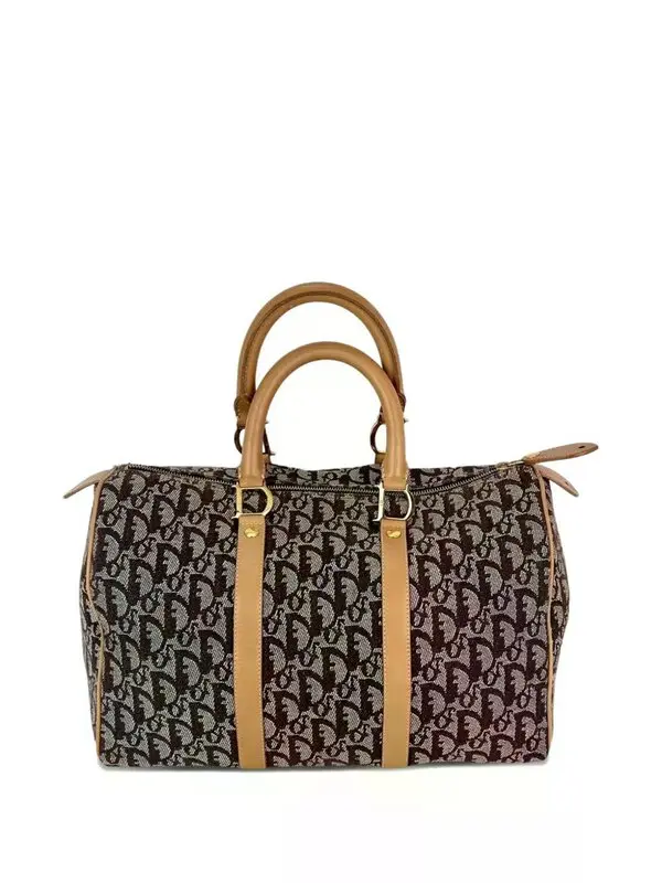 Dior Trotter Diorissimo Handbag - Brown