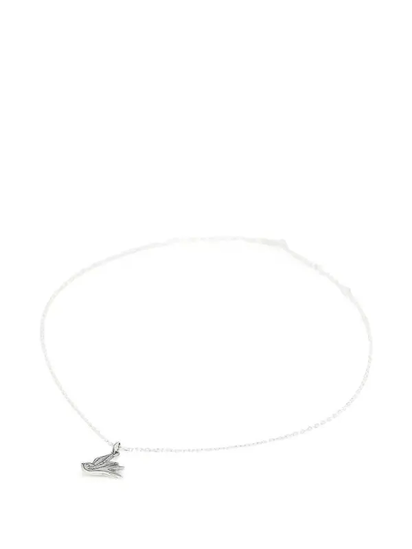 TWOJEYS Liberty Bird Pendant Necklace - Silver