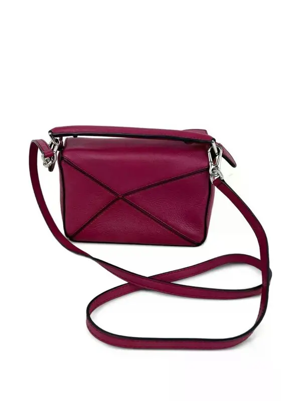 Loewe Puzzle Mini Shoulder Bag - Red