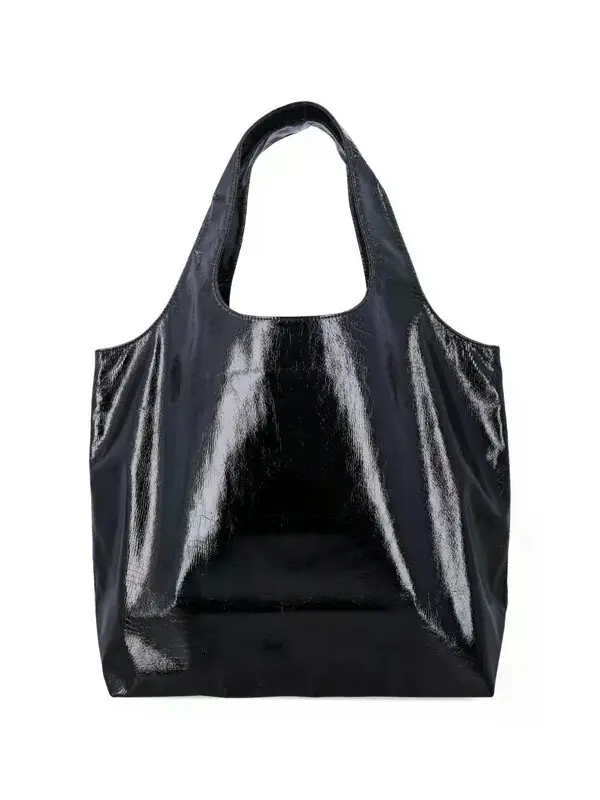 A.p.c. Ninon Logo Print Tote Bag - Black