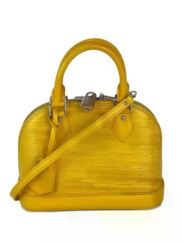 LOUIS VUITTON Alma Bb Epi Tote Bag