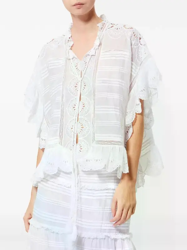 MARANT ETOILE Tie-neck Blouse