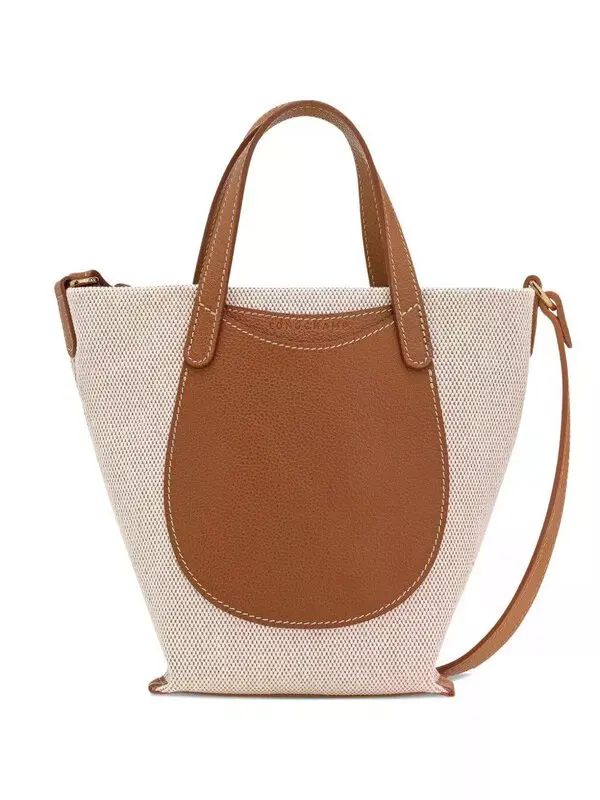 Longchamp Le Foulonné Top-handle Tote Bag - Neutrals