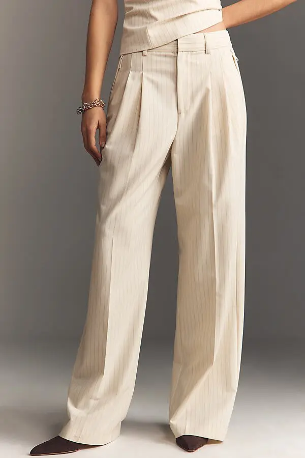 Good American Essential Suiting Trousers Pants