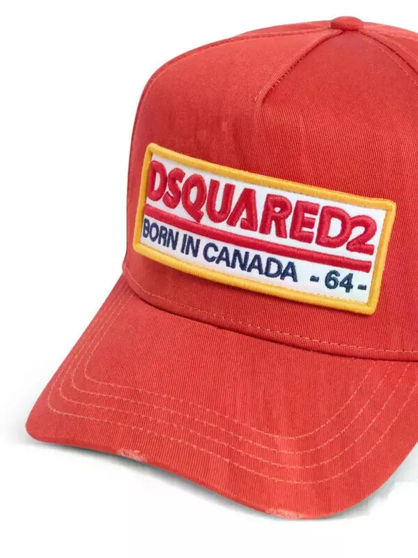 Dsquared2 Logo-patch Baseball Cap - Red