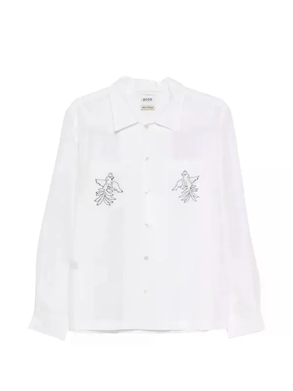 BODE Cockatoo Embroidered Shirt