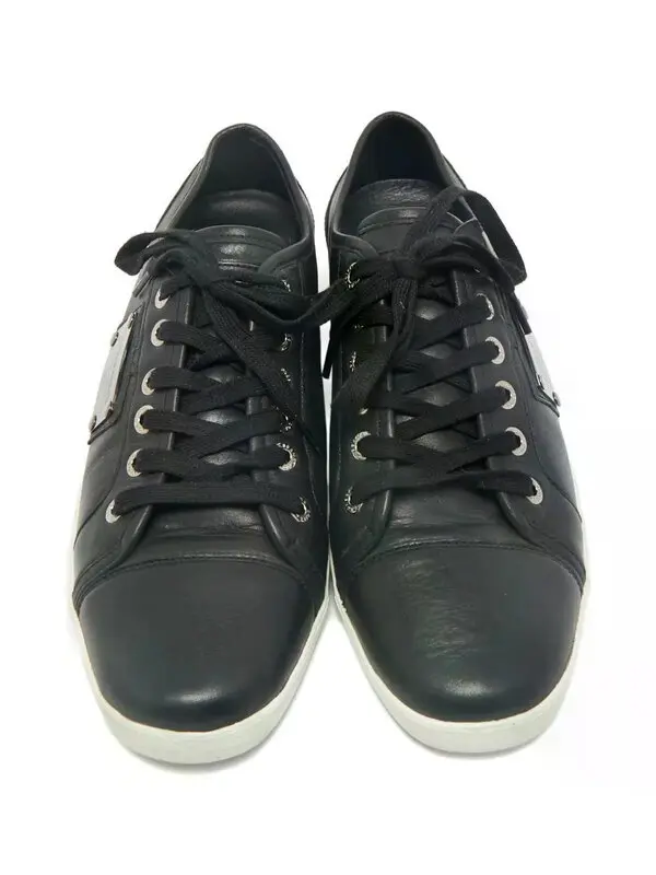 Dolce & Gabbana Leather Lace-up Sneakers