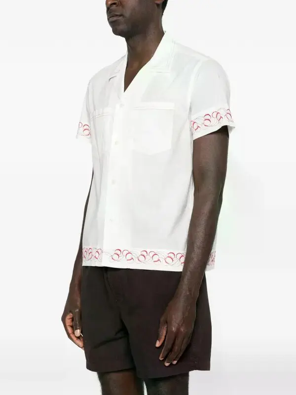 BODE Cherry Lane Embroidered Shirt