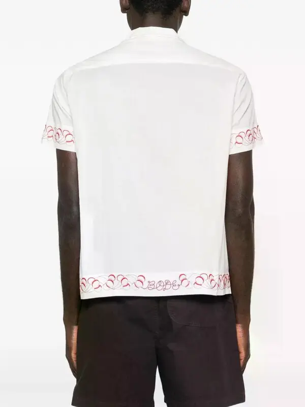 BODE Cherry Lane Embroidered Shirt