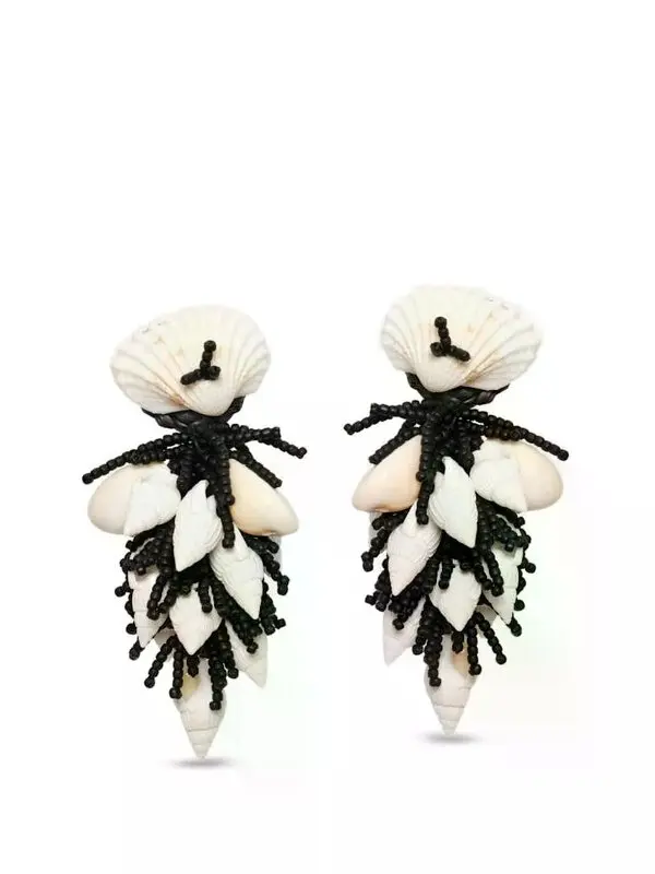 Johanna Ortiz Whimsical Waters Earrings - White