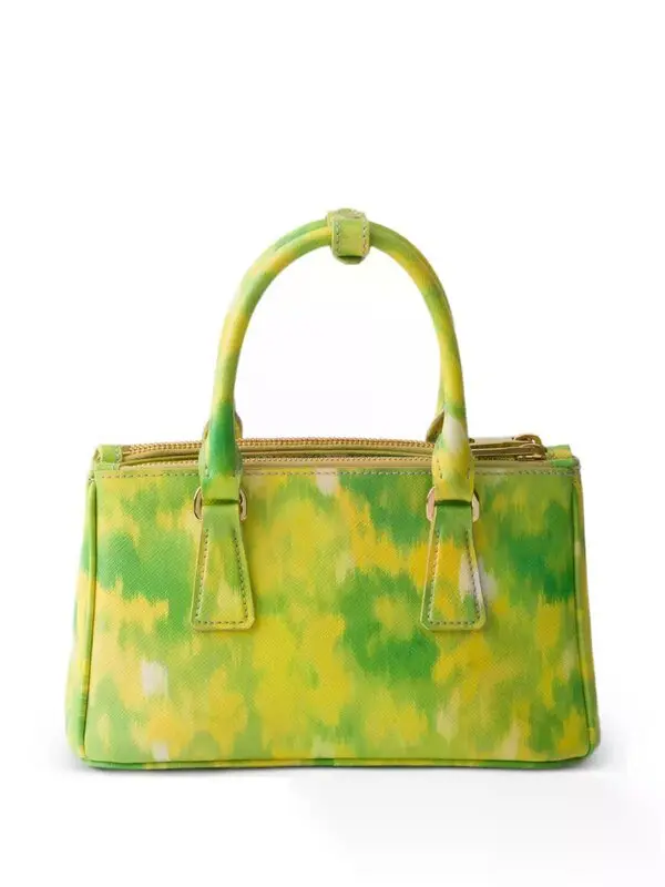 Prada Mini Galleria Printed Tote Bag