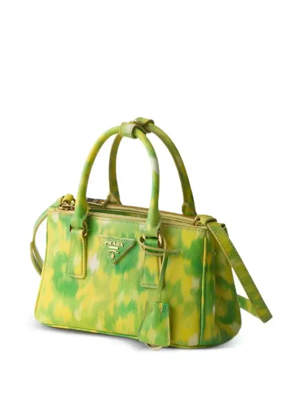 Prada Mini Galleria Printed Tote Bag