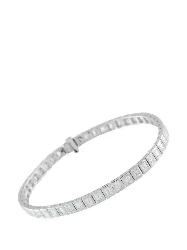LB EXCLUSIVE 18k White Gold Diamond Bracelet - Silver