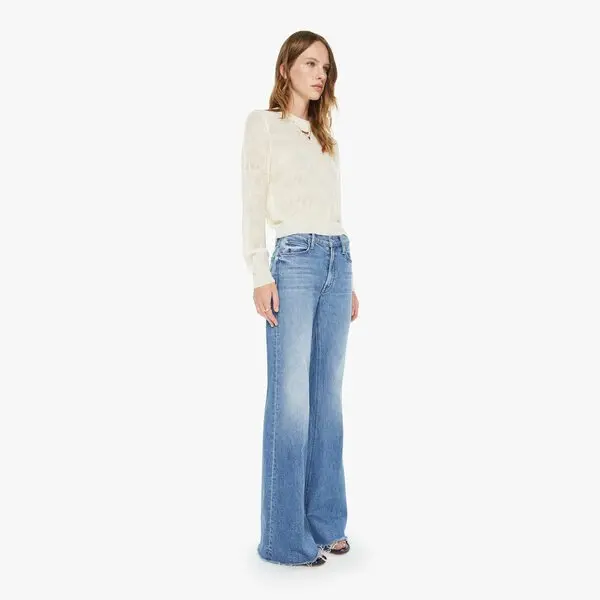 MOTHER The Doozy Fray Heads Or Tails Jeans