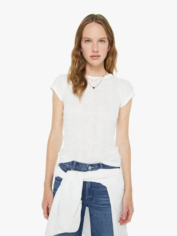 MOTHER The Itty Bitty Ringer Fluff T-shirt - Multi