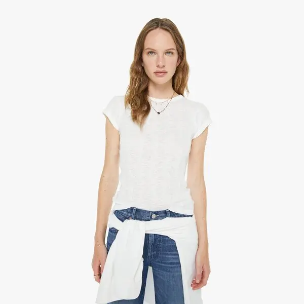 MOTHER The Itty Bitty Ringer Fluff T-shirt - Multi