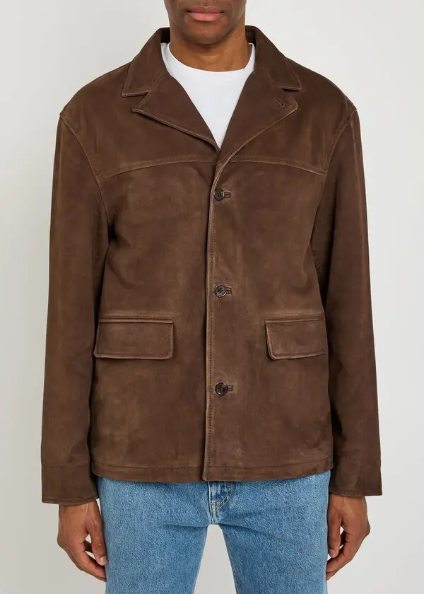 Officine Générale Erickson Suede Jacket