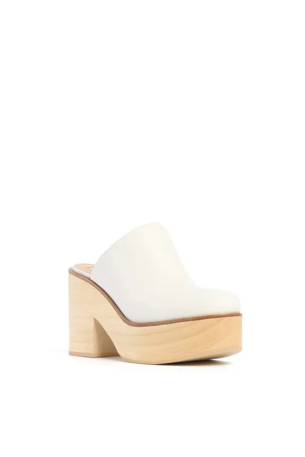 Gabriela Hearst Blake Leather Platform Mule
