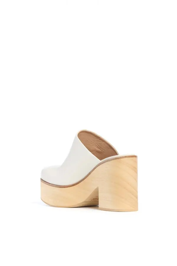 Gabriela Hearst Blake Leather Platform Mule