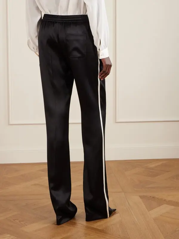 TOM FORD Silk-satin Jogger Pants