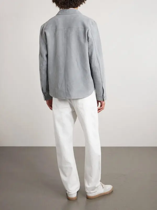 Officine Générale Julien Suede Overshirt
